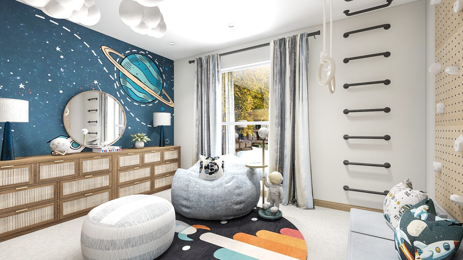 Max's Whimsical Explorer's Den - Mondan & Co Interiors