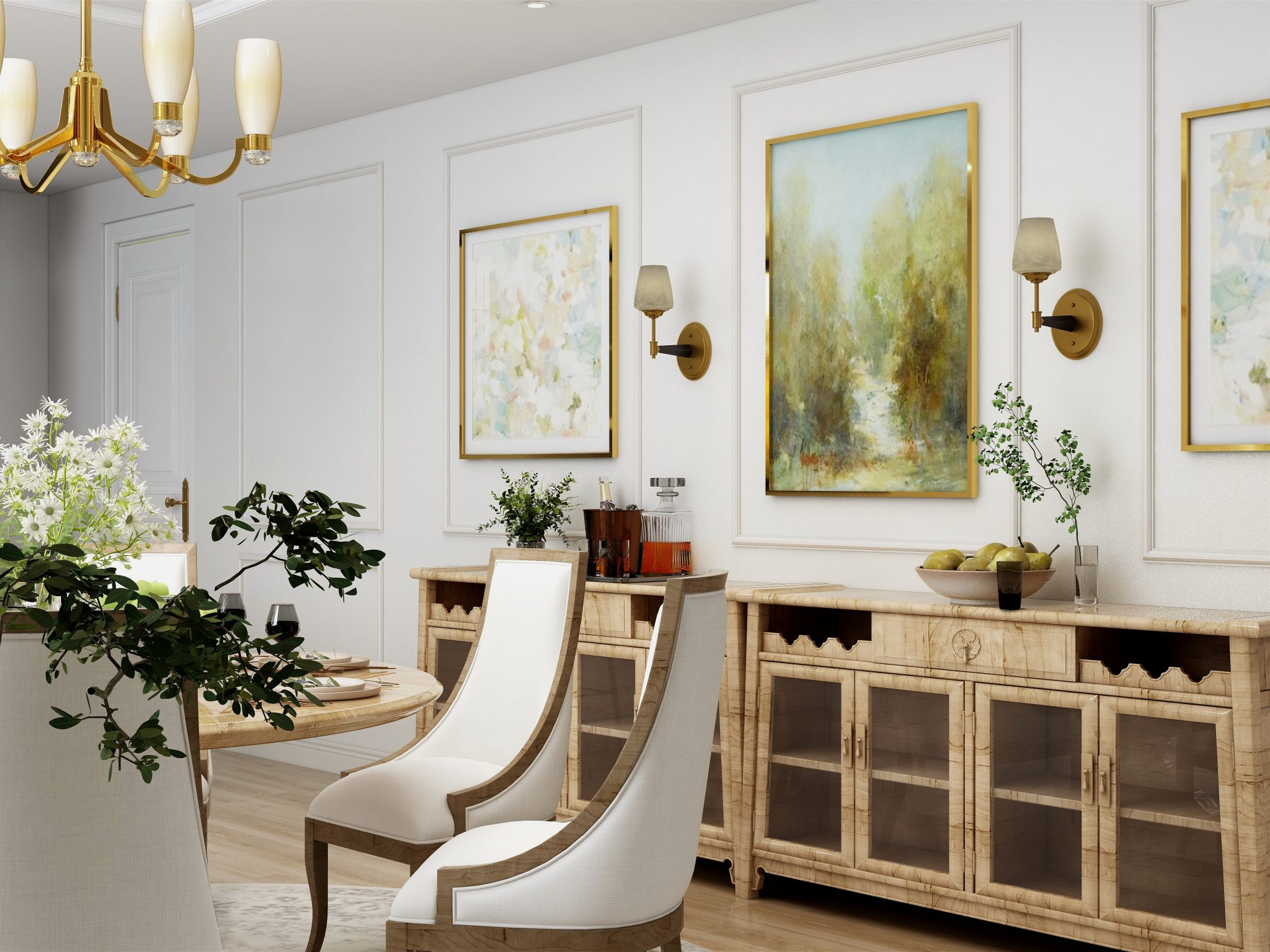 Eleanor's Timeless Traditional Dining Room - Mondan & Co Interiors