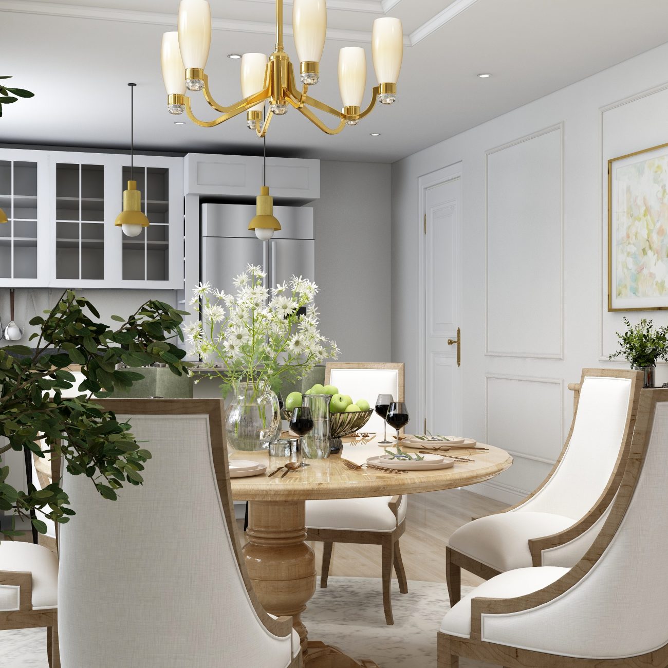 Eleanor's Timeless Traditional Dining Room - Mondan & Co Interiors